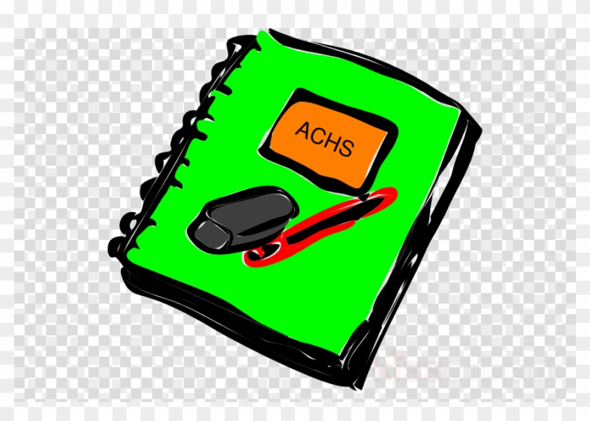 Notebook Clip Art Clipart Paper Notebook Clip Art - Homework - Full ...