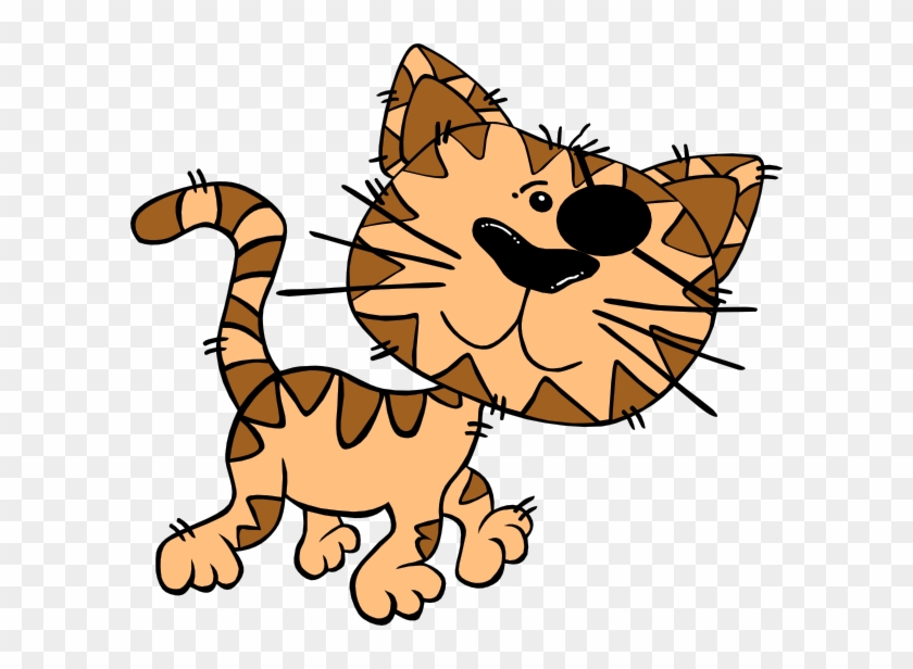 Pirate Cat Clip Art At Clker - Walking Cat Shower Curtain - Full Size ...