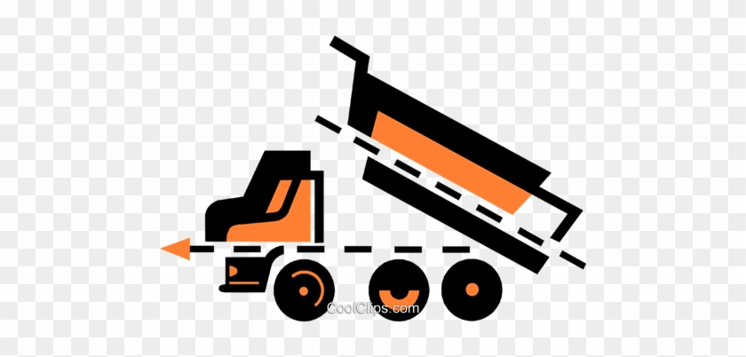 Dump Trucks Royalty Free Vector Clip Art Illustration - Dump Trucks ...