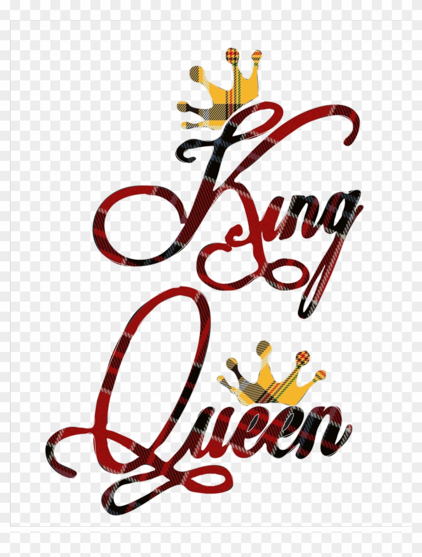King And Queen Png - King And Queen Calligraphy - Full Size PNG Clipart ...