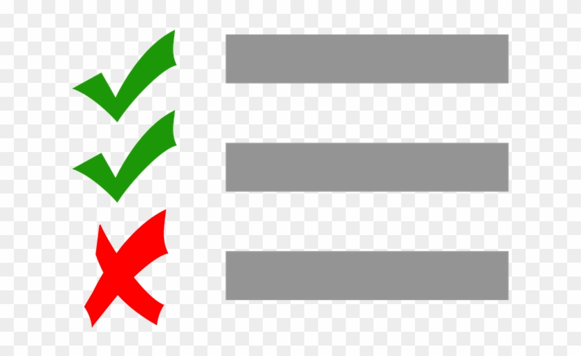 Free Png Test Transparent Images Pluspng Checklist - Check List X ...