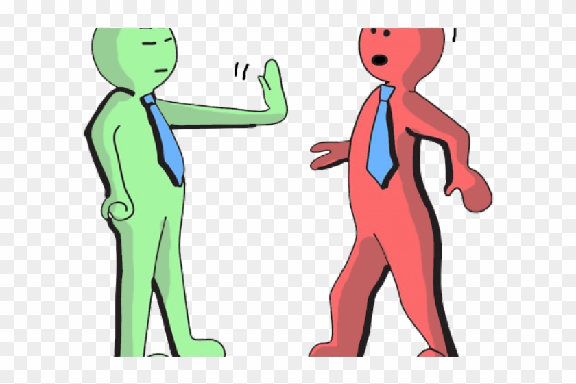 Barrier Clipart Person - Assertive Cartoon - Full Size PNG Clipart ...