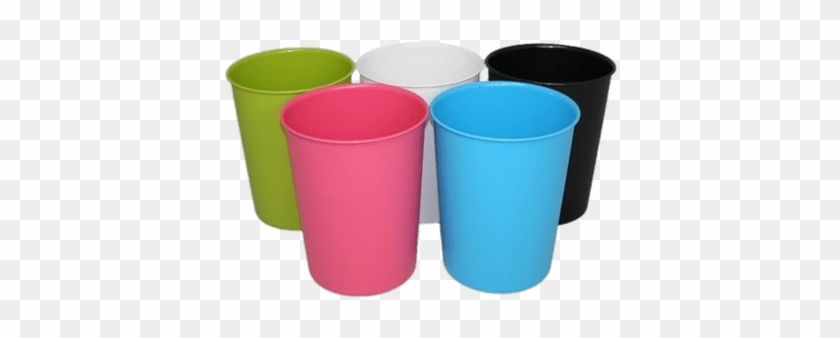Bin Plastic Colour Set - Plastic Dustbin - Full Size PNG Clipart Images ...