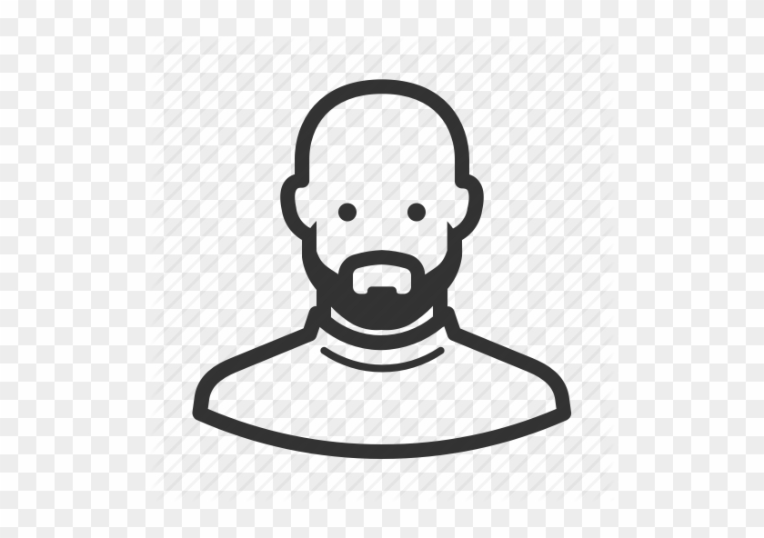 Bald Man Avatar Clipart Computer Icons Clip Art - Bald Beard Icon ...