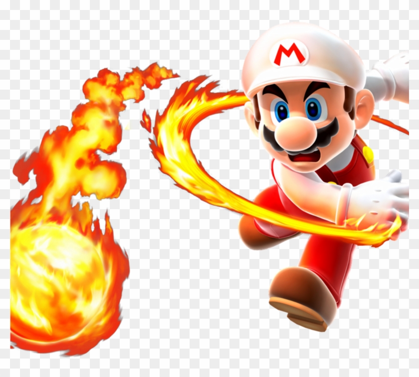 Super Mario Fire - Full Size PNG Clipart Images Download