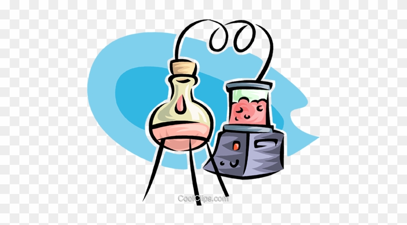 Science Experiment Royalty Free Vector Clip Art Illustration - Science ...