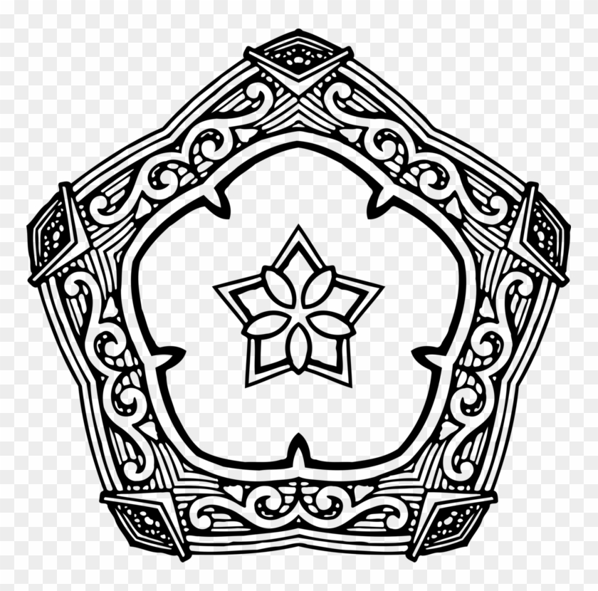 pentagon pattern drawing