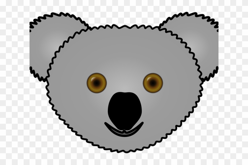 Koala Clipart Head - Koala Clip Art - Full Size PNG Clipart Images Download