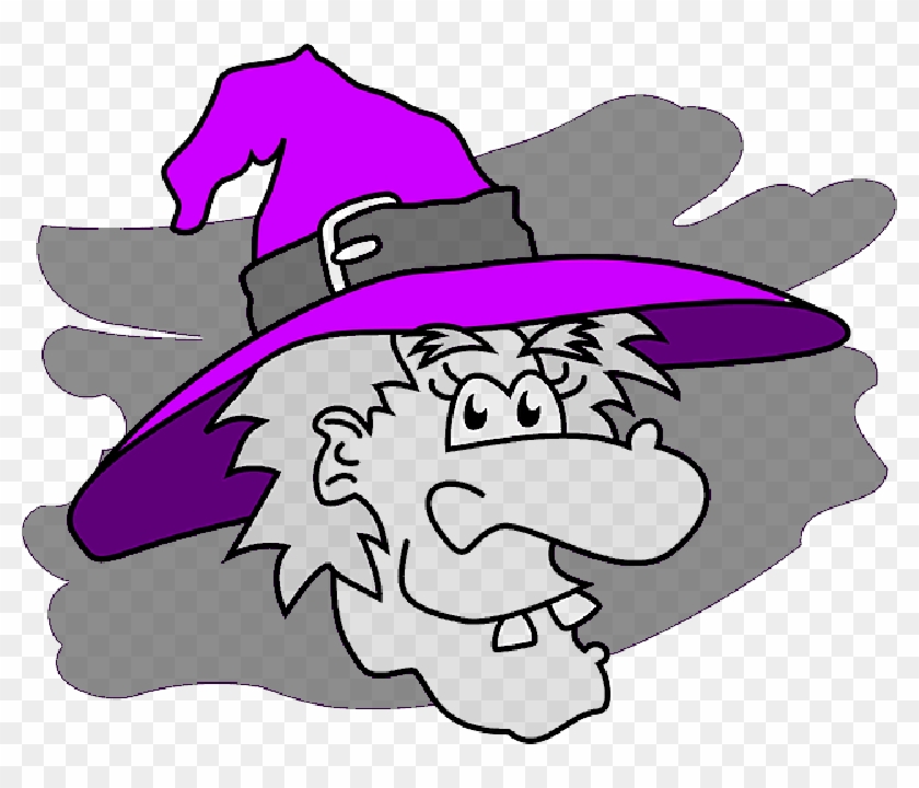 Images Of Halloween Witche's Face - Witch Clip Art - Full Size PNG ...