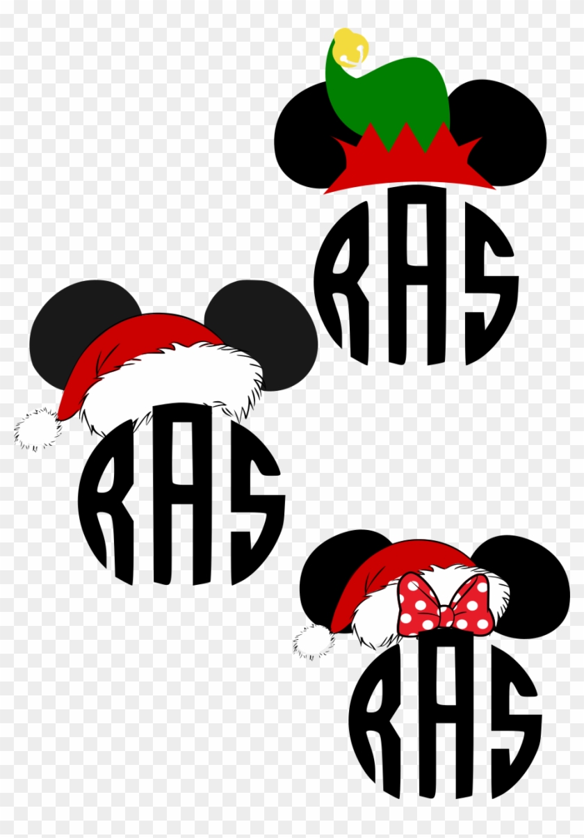 Grinch Clipart Monogram - Monogram Free Svg Christmas - Full Size PNG ...