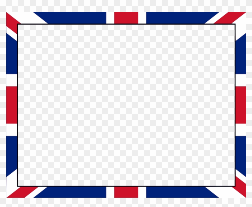 British Flag Border Clipart Union Jack Flag Clip Art - British Flag ...