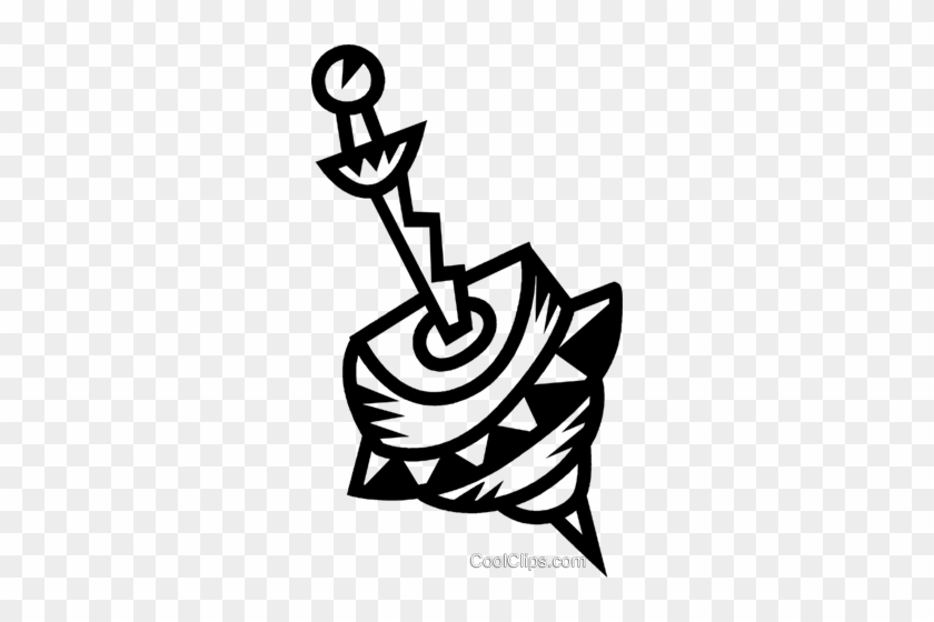 Spinning Tops Royalty Free Vector Clip Art Illustration - Spinning Tops ...