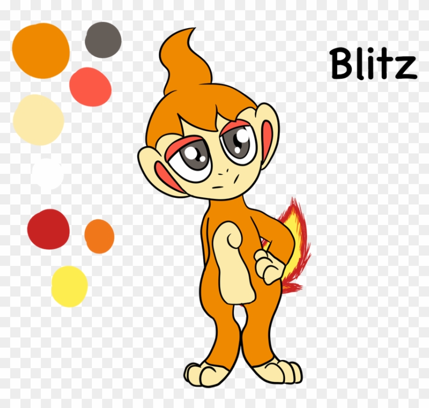 Blitz Reference By Spyrofan00lover - Cartoon - Full Size PNG Clipart ...