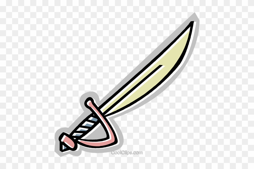 Sword Royalty Free Vector Clip Art Illustration - Clip Art Sword - Full ...