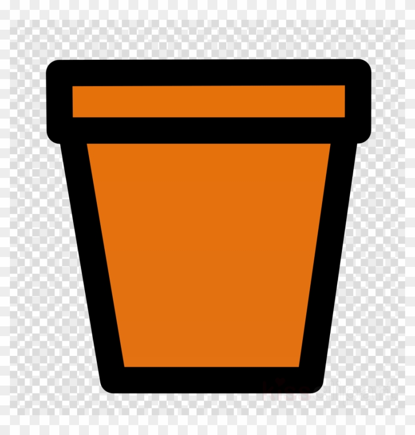 Download Plant Pot Clipart Flowerpot Clip Art Rectangle - Clip Art ...