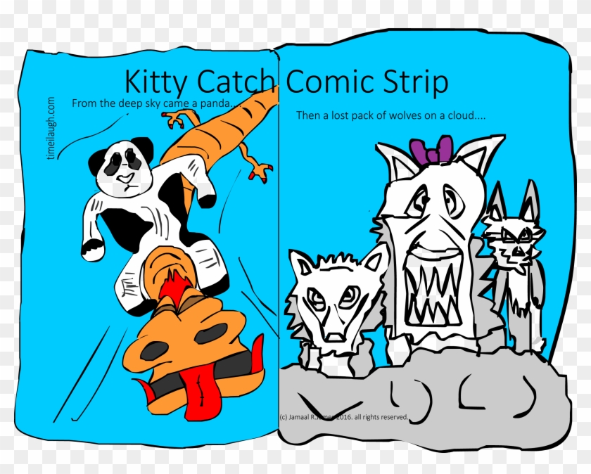 Kitty Catch Comic Strip Kittycatchasuki Gets Attacked - Cartoon - Full ...