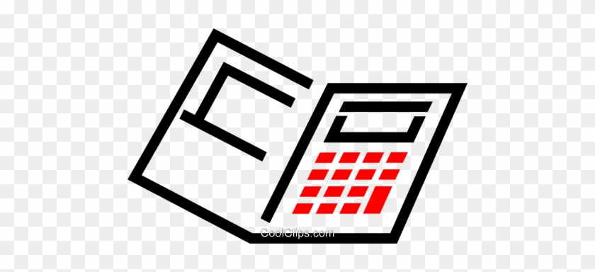 Calculator Royalty Free Vector Clip Art Illustration - Calculator ...