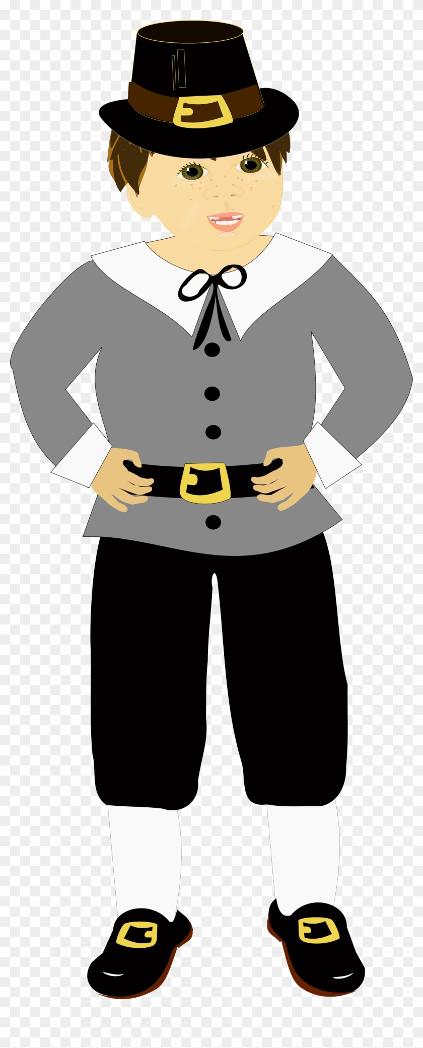 Pilgrim Hat Clip Art - Pilgrim Cartoon Png - Full Size PNG Clipart Images Download