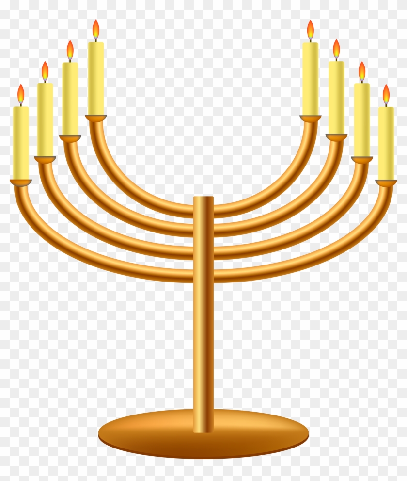 Hanukkah Menorah Png Clip Art - Hanukkah Menorah Png Clip Art - Full ...
