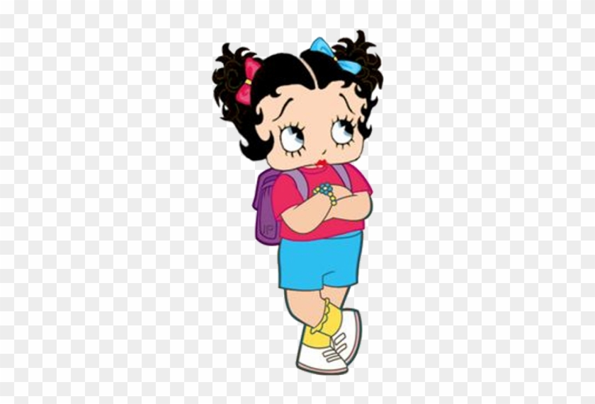 Baby Boop Baby Wearing School Uniform - Betty Boop - Full Size PNG ...
