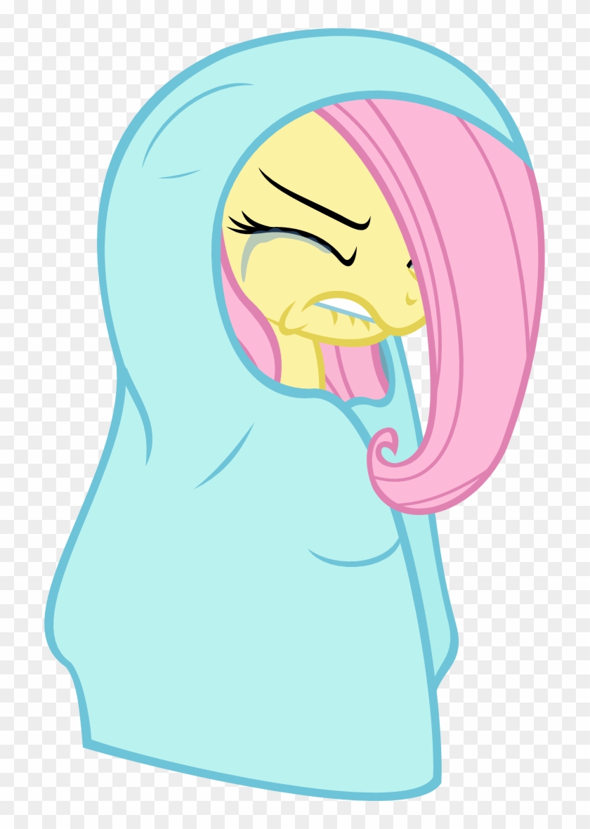 Scared By Zacatron94 On Clipart Library - Mlp Fluttershy Scary - Full ...