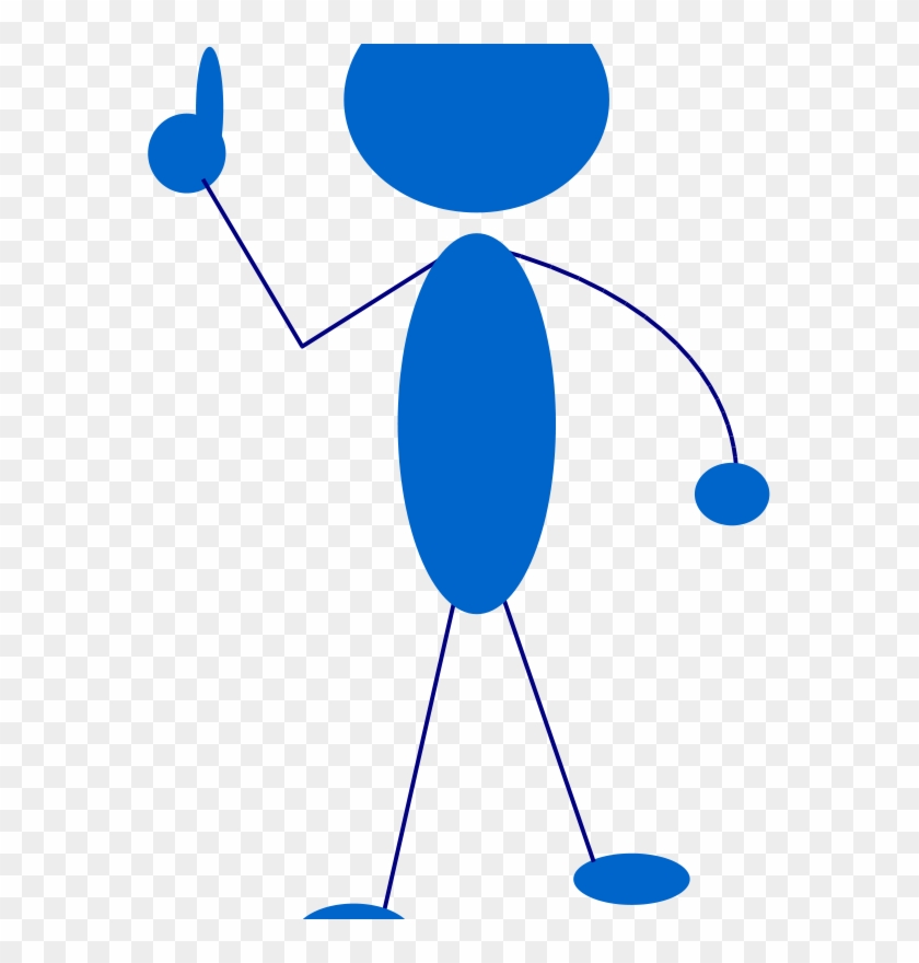 Free Blueman 103 - Point To Head Clip Art - Full Size PNG Clipart ...