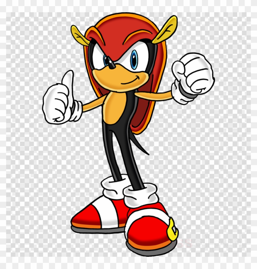 Mighty The Armadillo Official Art Clipart Sonic The - Mighty The ...