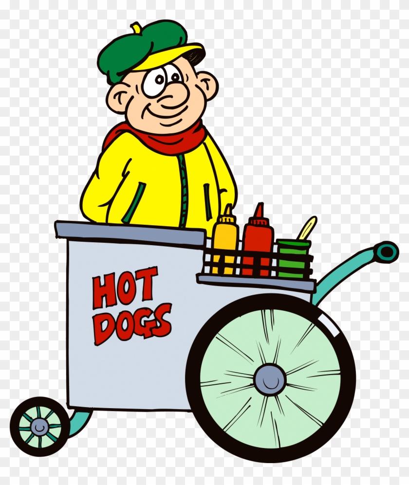 Hot Dog Cart Clip Art - Hot Dog Cart Clip Art - Full Size PNG Clipart ...