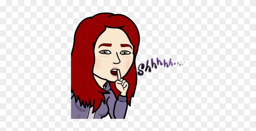 Someone Saying Shhh - Full Size PNG Clipart Images Download