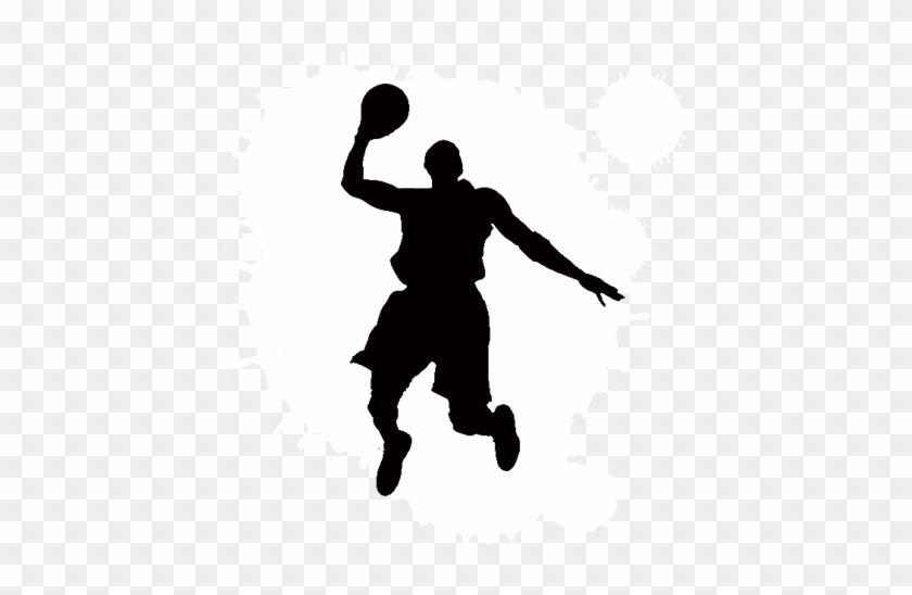 Basketball Player Silhouette Png - Full Size PNG Clipart Images Download