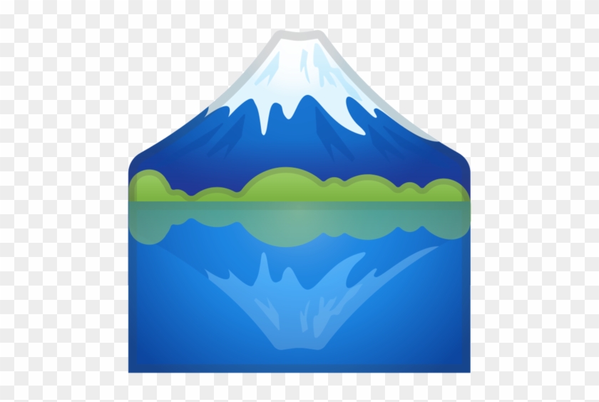 Mount Fuji Clipart Dormant Volcano - Monte Emoji - Full Size PNG ...