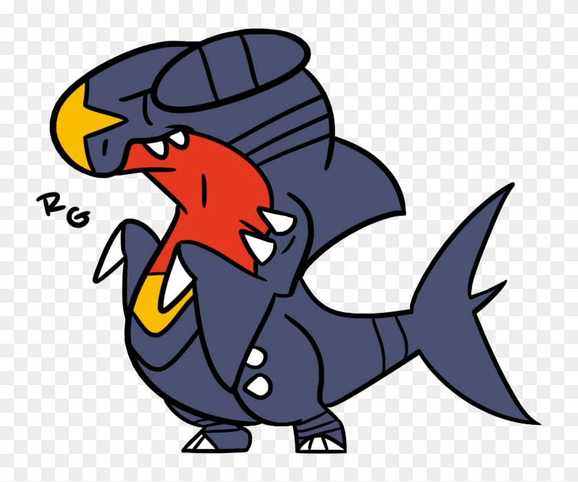 Garchomp By Retrogator On Deviantart - Chibi Garchomp - Full Size PNG ...