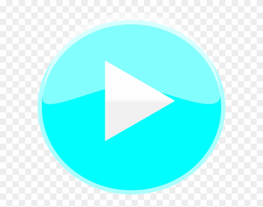 Ocean Blue Play Icon Svg Clip Arts 600 X 583 Px - Ocean Blue Play Icon ...