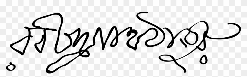 Open - Signature Of Rn Tagore - Full Size PNG Clipart Images Download