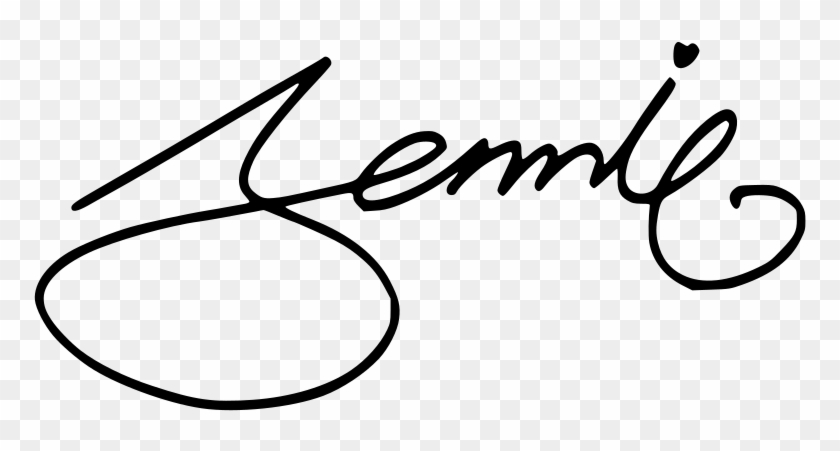 Signature Of Jennie - Blackpink - Full Size PNG Clipart Images Download