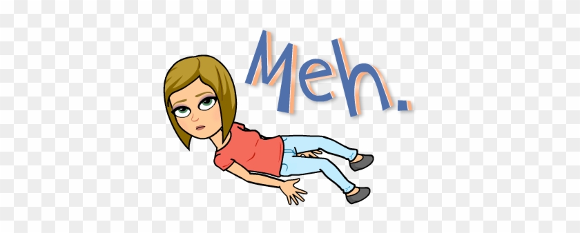 Meh - Bitstrips - Free Transparent PNG Clipart Images Download