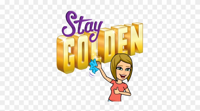 Stay Golden - Clean Bitmoji - Free Transparent PNG Clipart Images Download