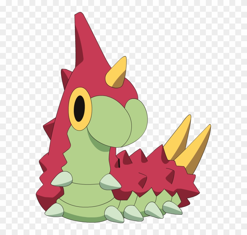 Pokémon Go Gen 3 Update - Red Larva Pokemon - Full Size PNG Clipart ...