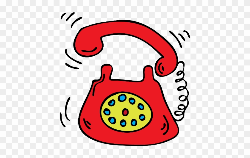 Cartoon Image Of A Telephone - Free Transparent PNG Clipart Images Download