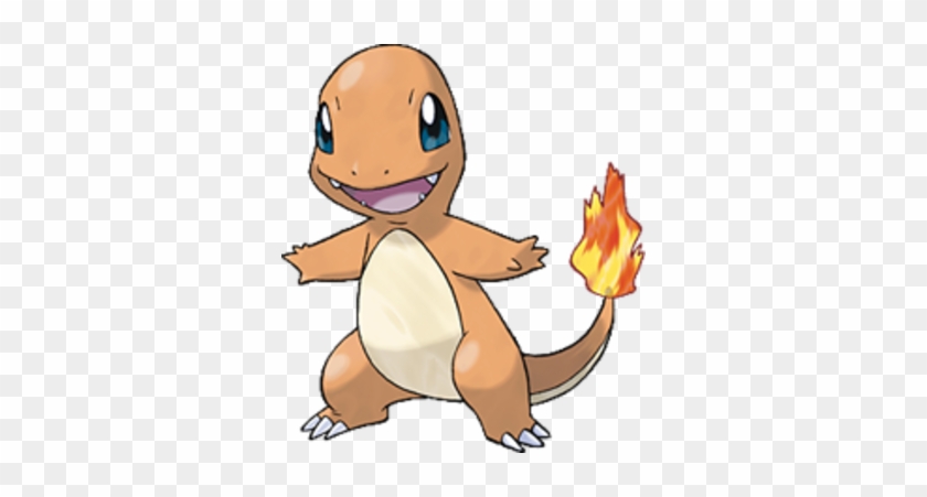 Pokémon Charmander Art - Pokemon Charmander Evolution - Full Size PNG ...