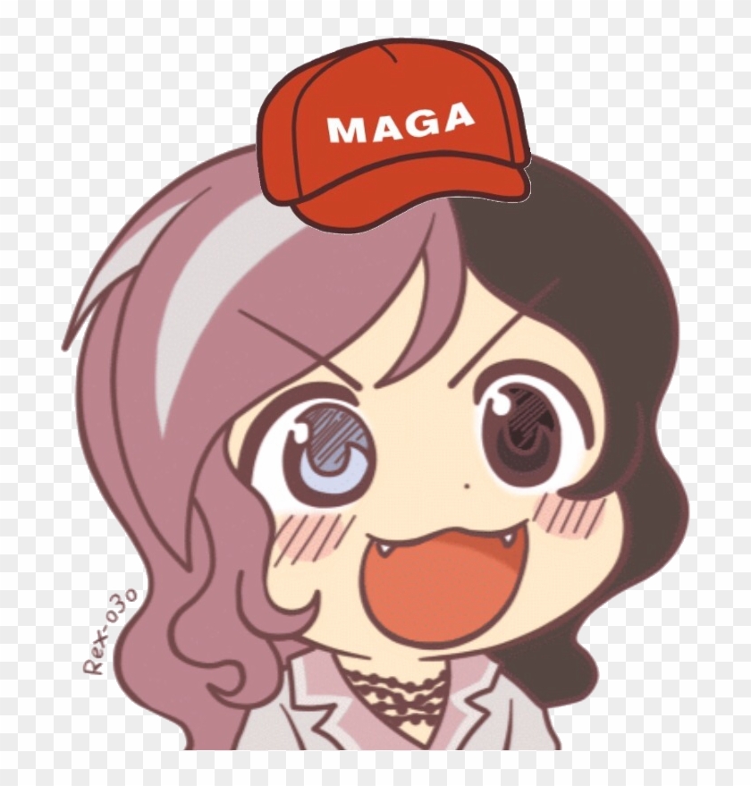 Maga 0 0 Face Pink Nose Facial Expression Cartoon Cheek - Senpai Neo ...