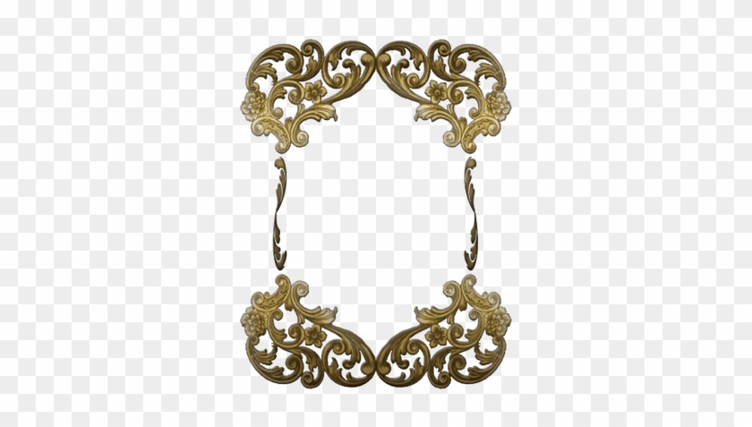 Victorian Golden Ornate Frame Transparent Png Stickpng - Frame Design ...