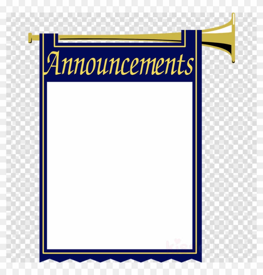 Announcement Clip Art Clipart Borders And Frames Picture - Brush Stroke ...
