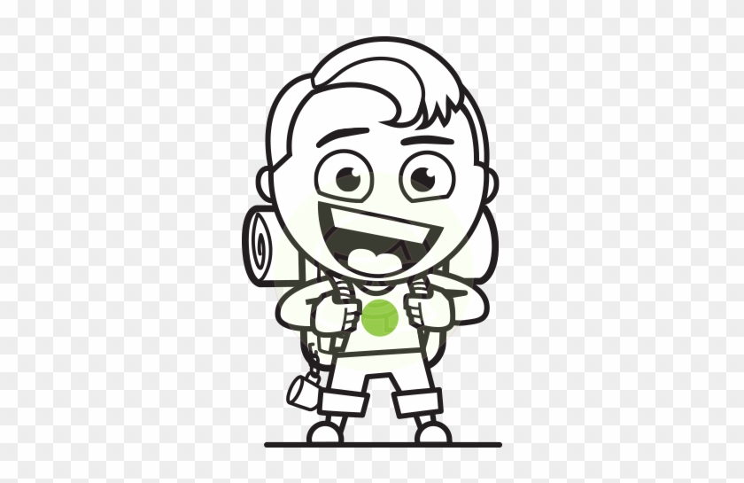 Reggie Full Of Outline Energy Reggie Full Of Outline - Cartoon - Free ...