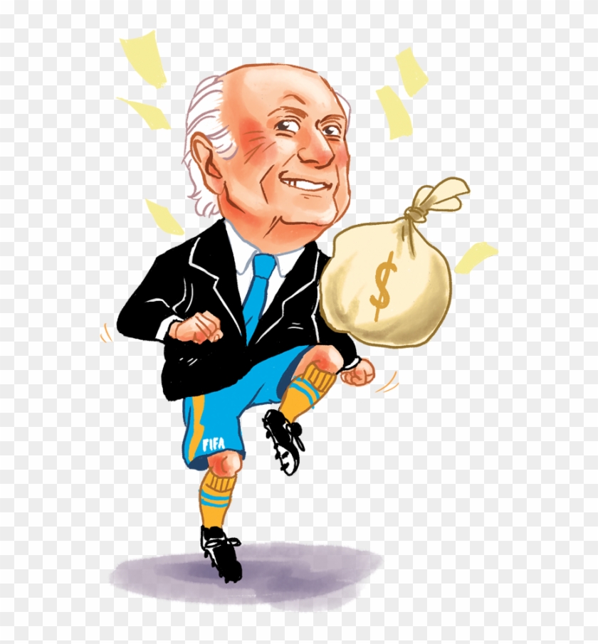 Fifa Rocked By Corruption Scandal - Cartoon - Free Transparent PNG ...