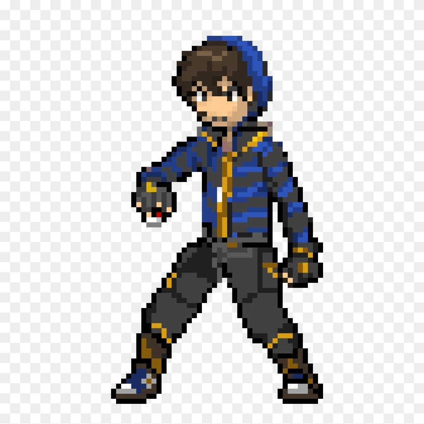 Pokemon Trainer Sprite - Pokemon Trainer Sprites - Full Size PNG ...