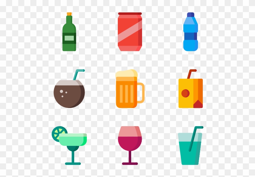 Beverage - Cocktail Icons - Full Size PNG Clipart Images Download