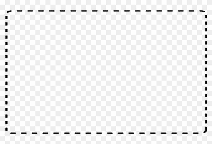 Clipart Dotted Line Frames - Paper Product - Full Size PNG Clipart ...