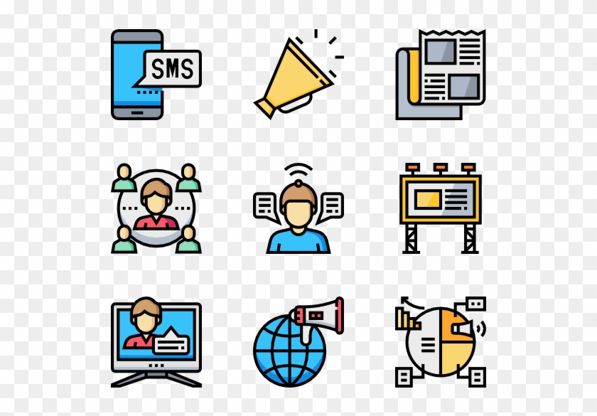 Icons Free Advertising - Cartoon - Free Transparent PNG Clipart Images ...
