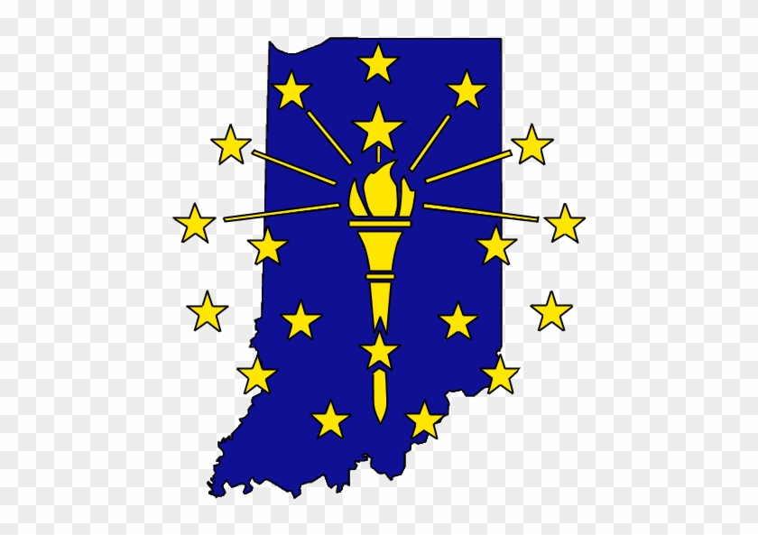 State Of Indiana - Full Size PNG Clipart Images Download